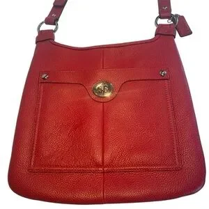 Coach | Bags | Coach Crossbody Slim Saddlebag Silver Turn Magnetic ...